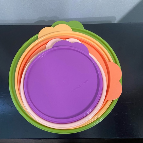 Tupperware | Kitchen | Newtupperware Classice Wonderlier Bowl 5 Pc Set ...